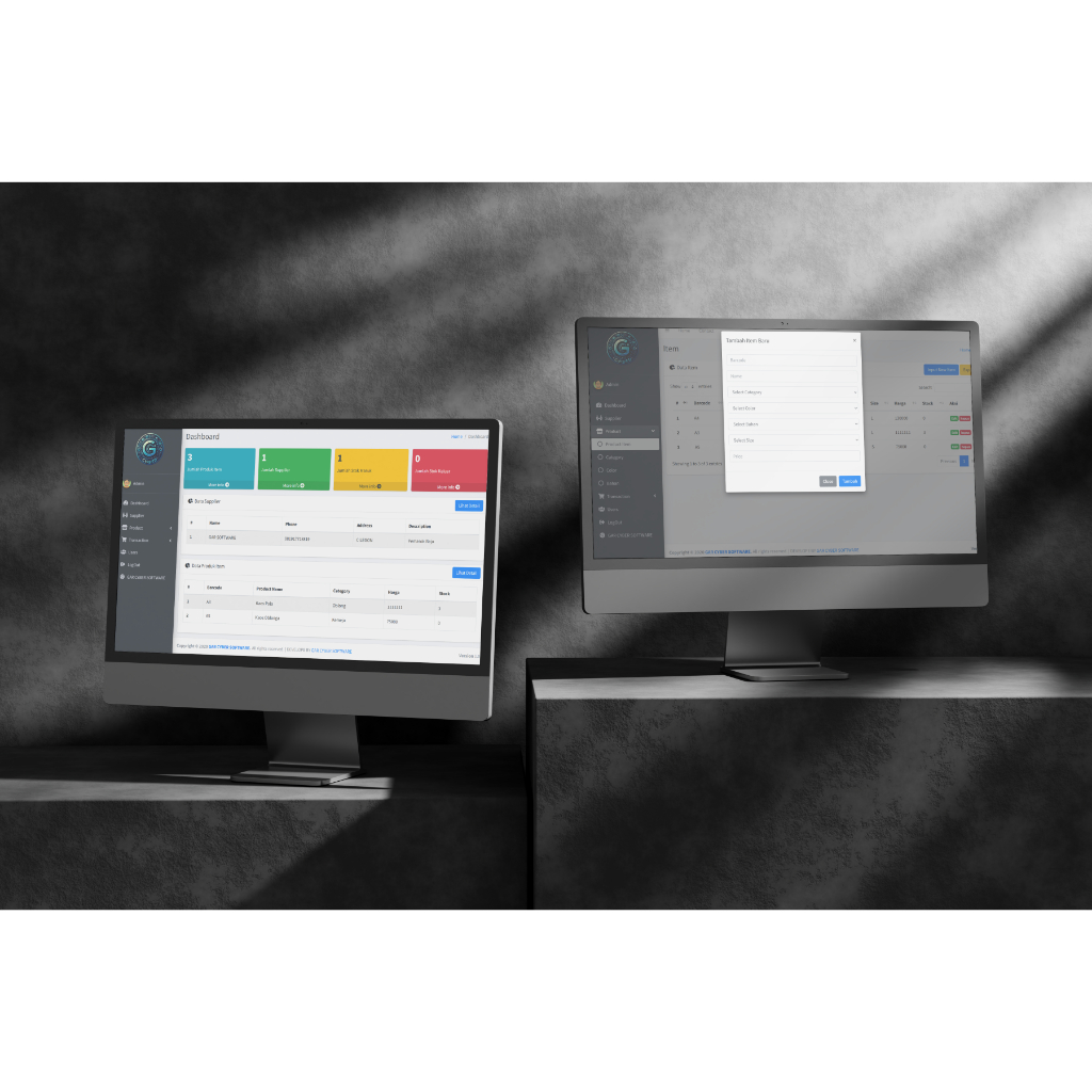 Jual SOURCE CODE APLIKASI MONITORING STOCK GUDANG BERBASIS PHP ...