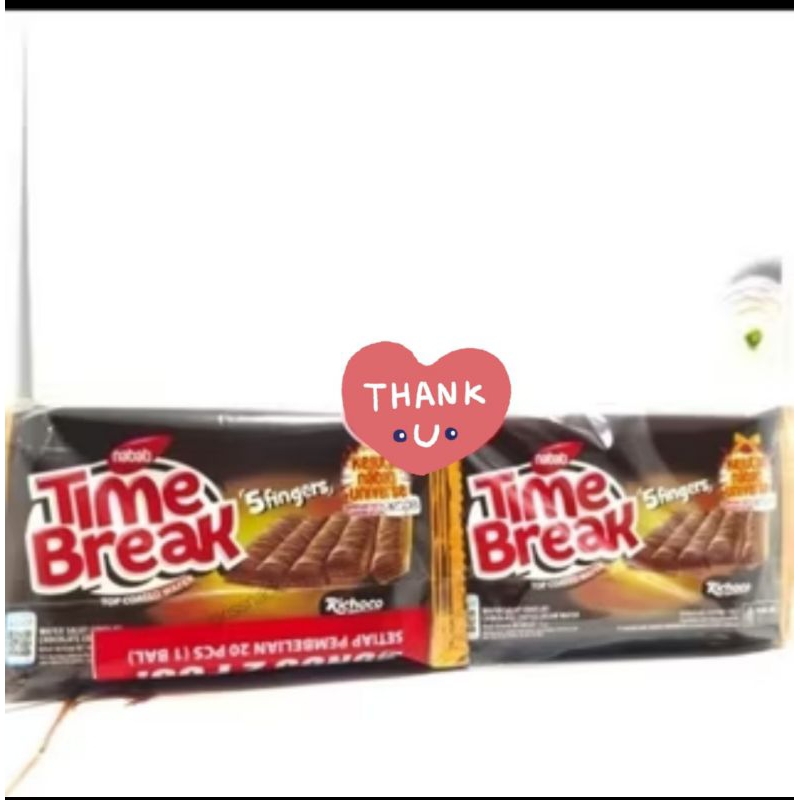 Jual Nabati Time Break Wafer Coklat 20 gr isi 20 pcs | Shopee Indonesia
