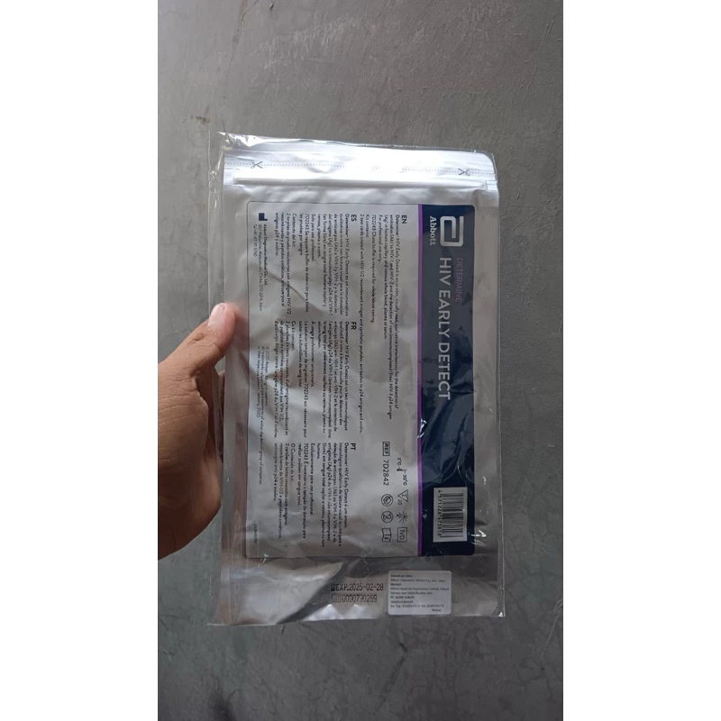 Jual HIV Test Gen 4.0 Abbott Determine Early Detect isi 1T Test Mandiri ...