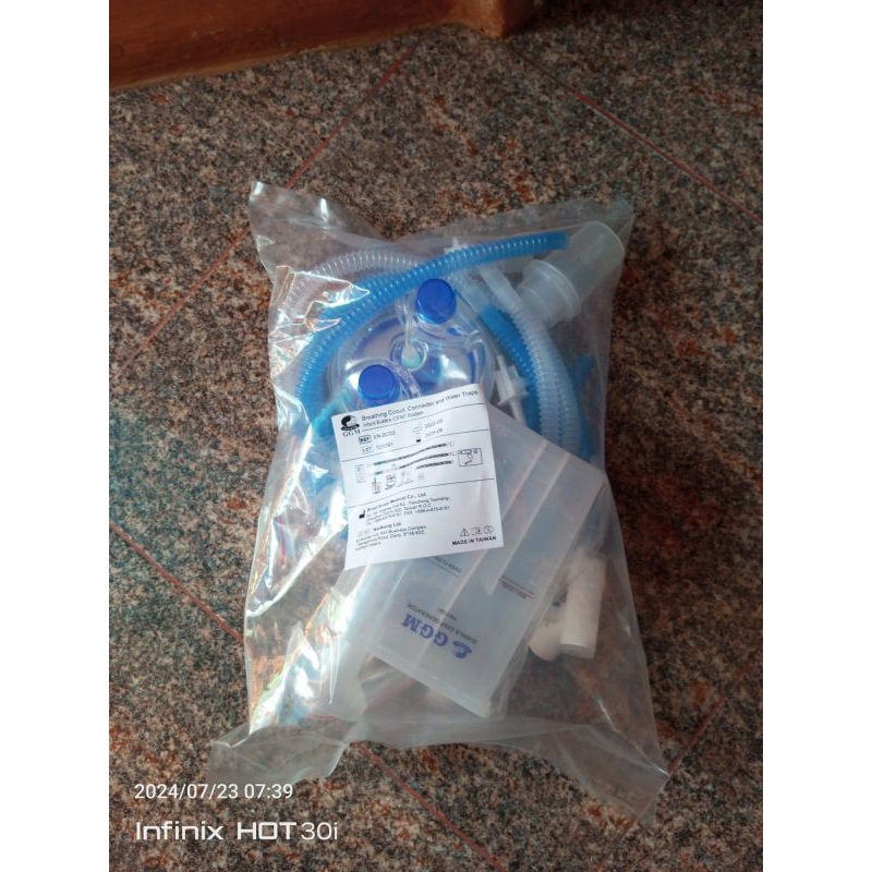 Jual Breathing circuit system for bubble cpap with bubble generator ...