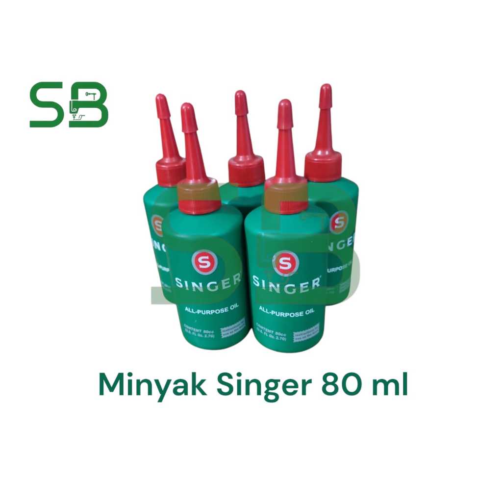 Jual Minyak Singer 80 ml/Oli Singer/Singer All Purpose Oil/Pelumas Oli ...