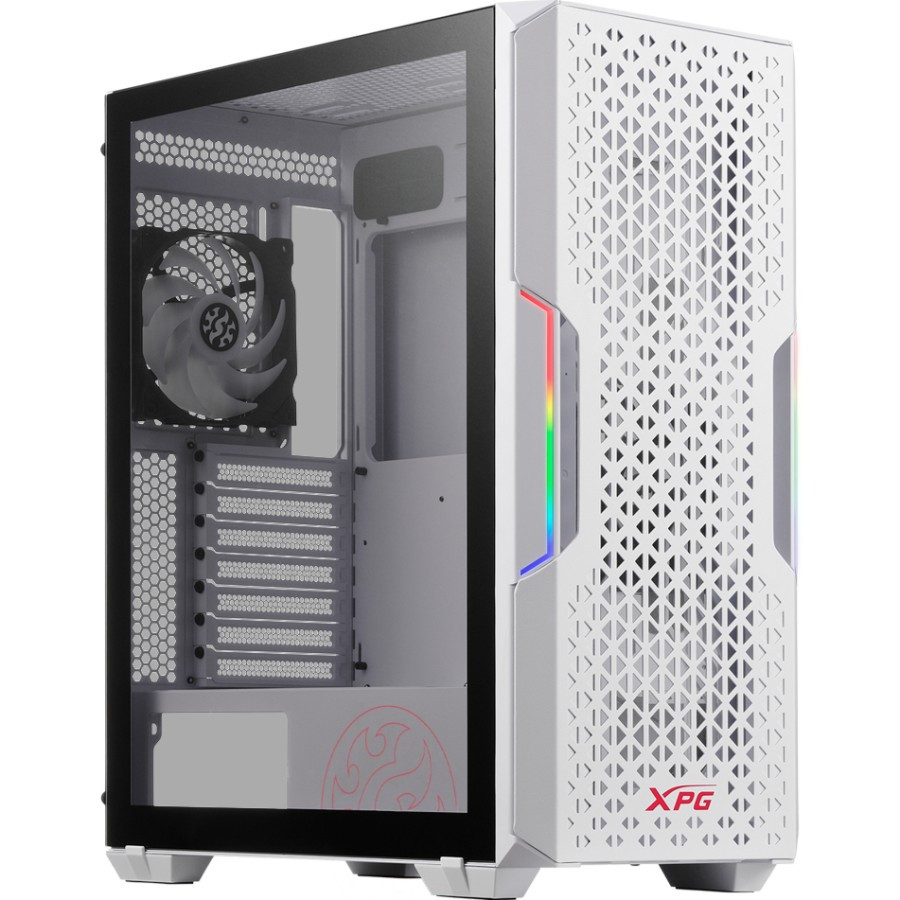 Jual ADATA XPG STARKER AIR WHITE MID TOWER PC CASE CASING GAMING ...