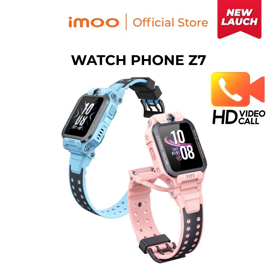 Jual IMOO SMARTWATCH PHONE Z7 1.3 INCH KID ANAK HD VIDEO CALL/GPS ...