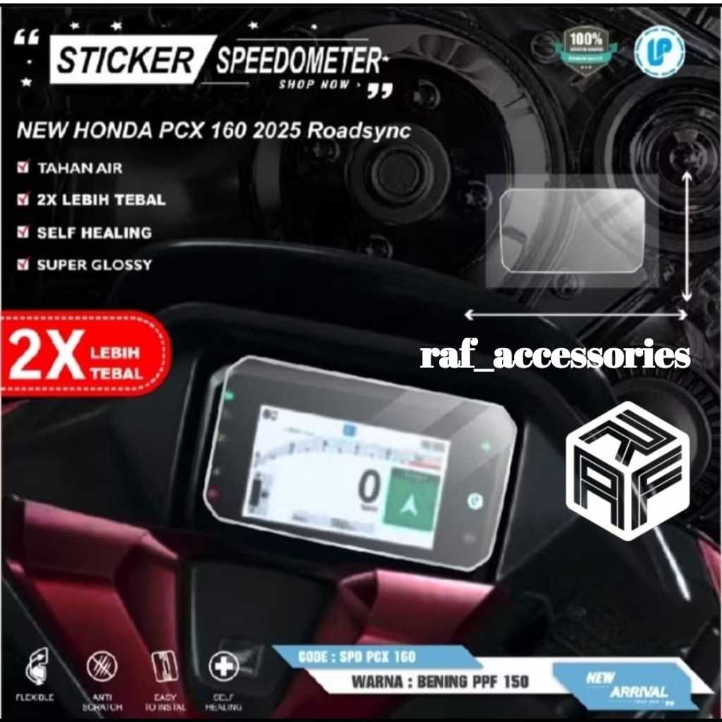Jual STIKER PELINDUNG SPEEDOMETER SKIN SPEEDOMETER PCX 160 ROADSYNC ...