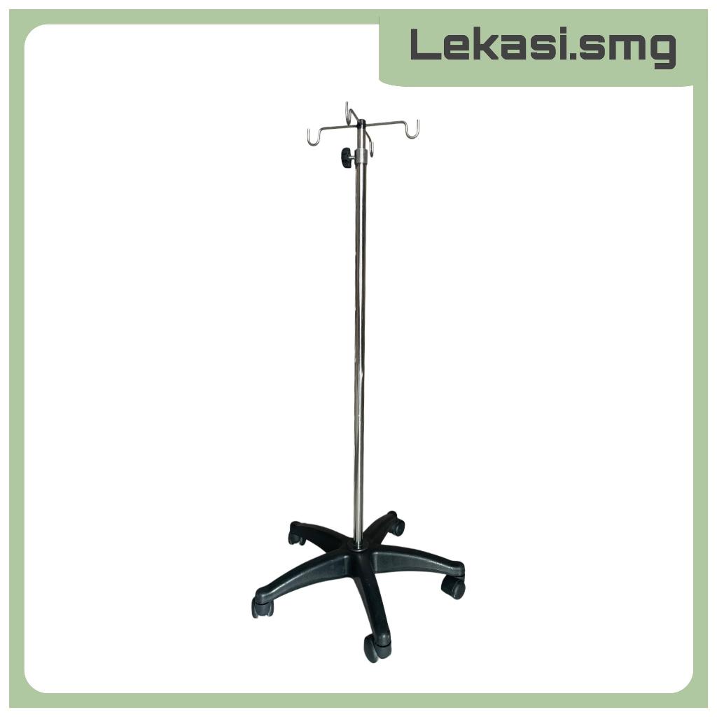 Jual Tiang Infus Stainless Kaki 5 Plastik (Knockdown) | Shopee Indonesia