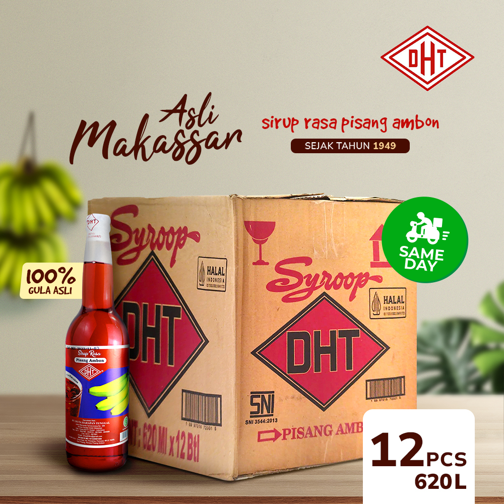 Jual DHT Special Bundle - Paket Usaha Sirup DHT Pisang Ambon Khas ...