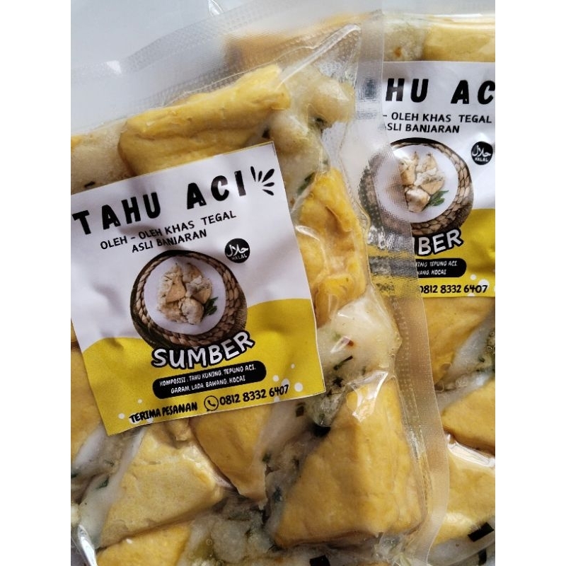 Jual TAHU ACI TEGAL TAHU ACI VACUM TAHU ACI KHAS TEGAL 30 PCS ( FREE ...