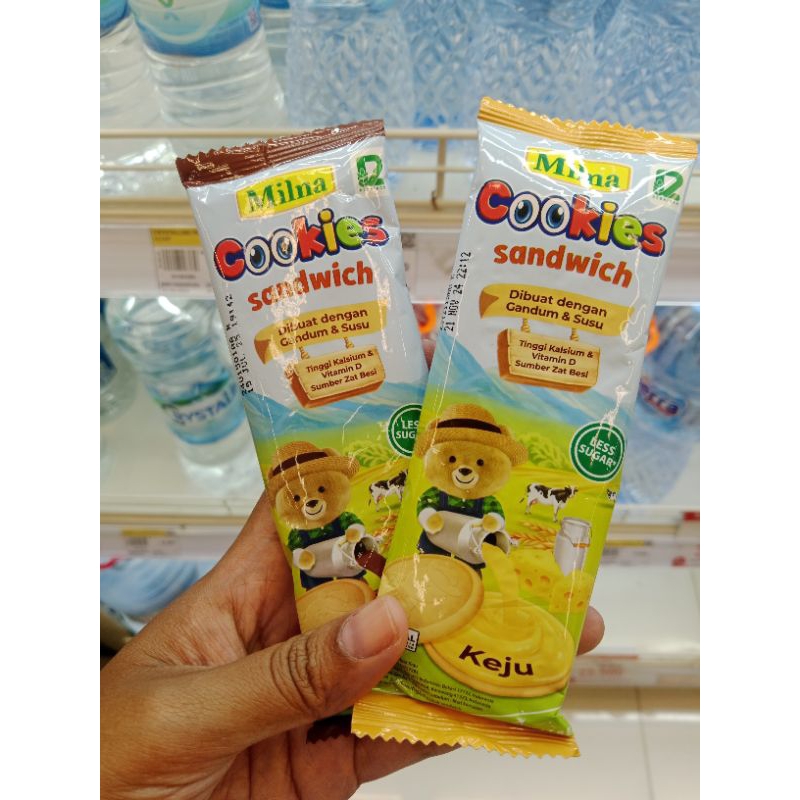 Jual milna Cookies sandwich ed nov 2024 (isi 10 pcs) | Shopee Indonesia