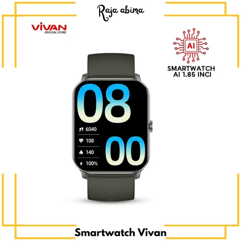 Jual smartwatch vivan jam tangan pintar kesehatan vw18 | Shopee Indonesia
