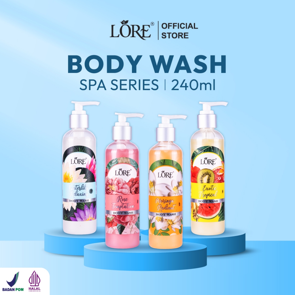 Jual LORE Body Wash Spa Series - Sabun Mandi Kecantikan Untuk Kulit ...
