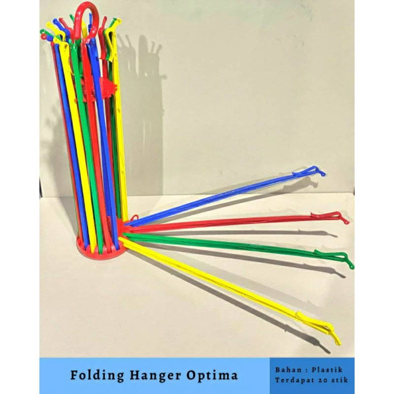 Jual WM FOLDING HANGER 20 STICK OPTIMA | Shopee Indonesia