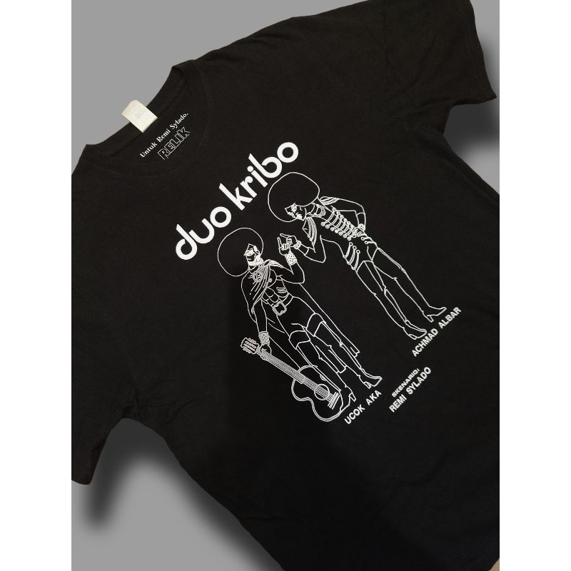 Jual Tshirt DUO KRIBO ( Ucok Aka & Achmad Albar) | Shopee Indonesia