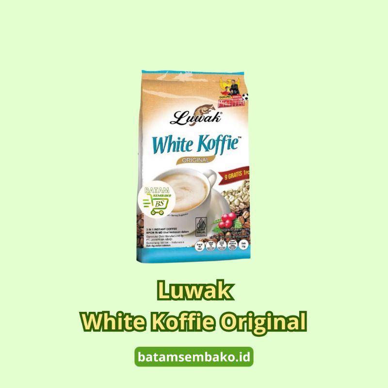 Jual Luwak White Koffie Original (9+1) 180G | Shopee Indonesia