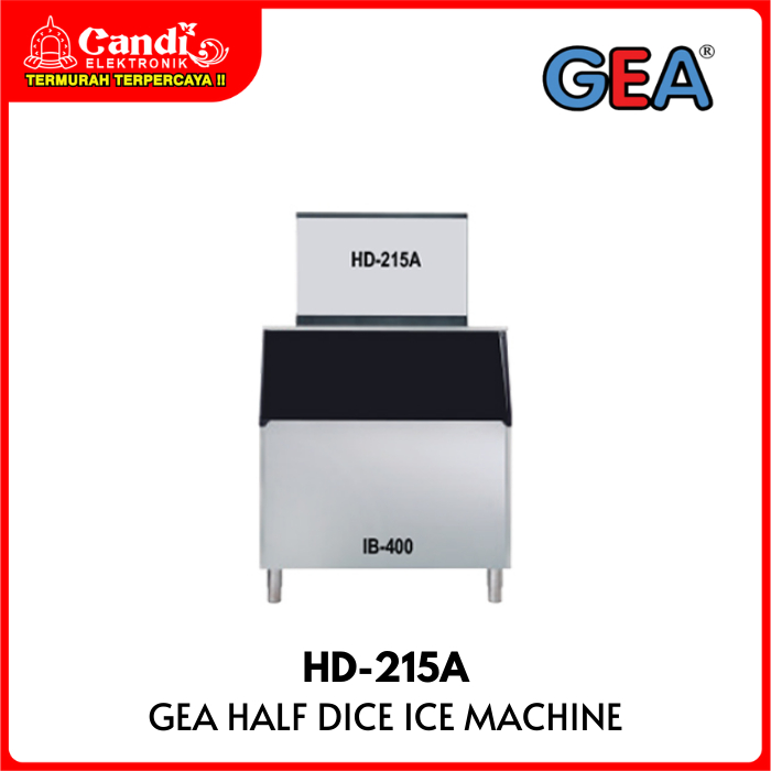 Jual [EX-DISPLAY] GEA Half Dice Ice Machine Mesin Pembuat Es Batu HD ...
