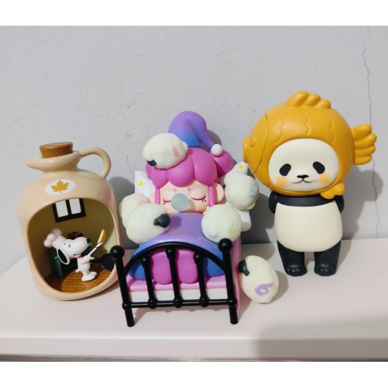 Jual Pop Mart Nanci Counting Sheep Taiyaki Panda Re-ment Snoopy Life in ...
