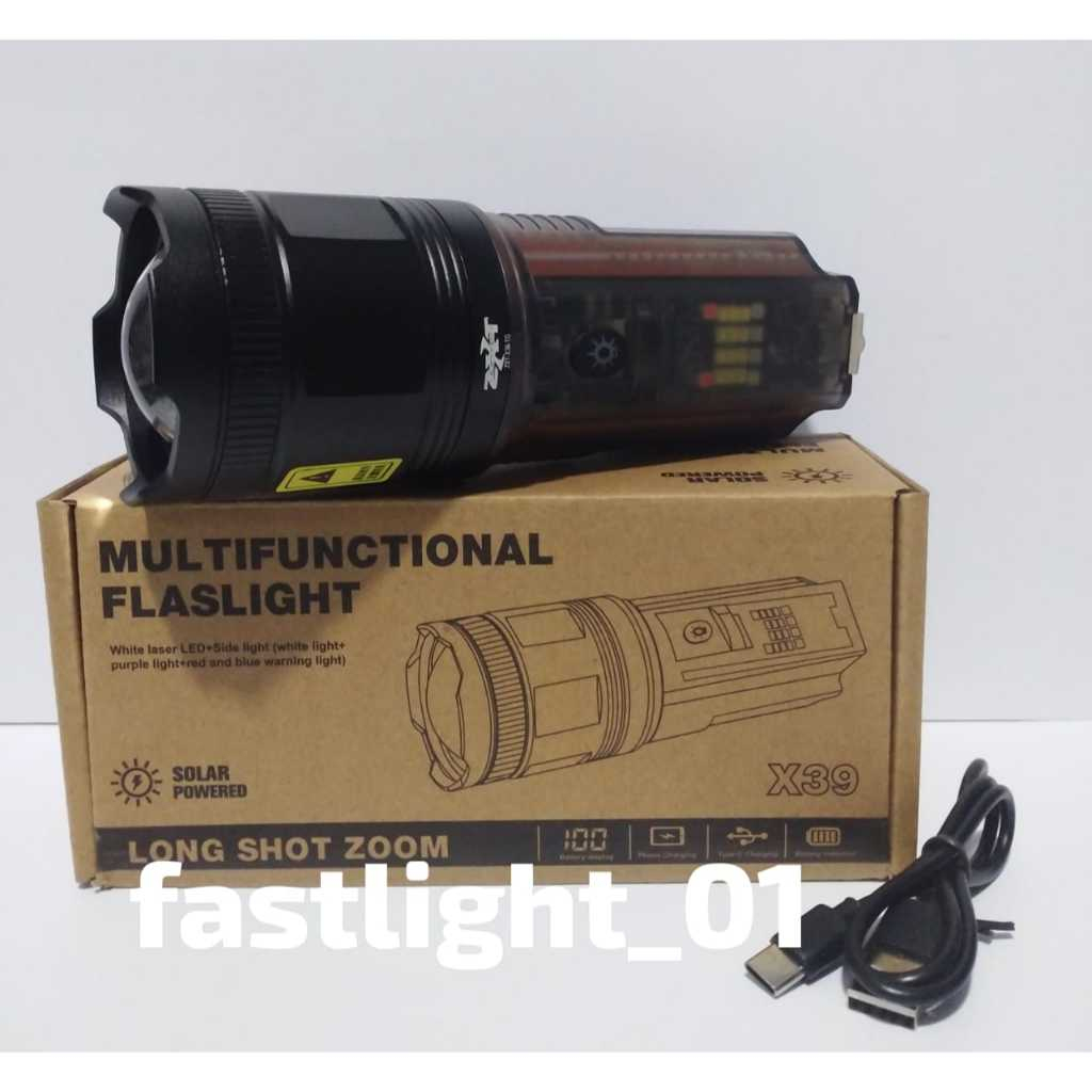 Jual senter tangan long shot zoom ZXT-X39 | Shopee Indonesia