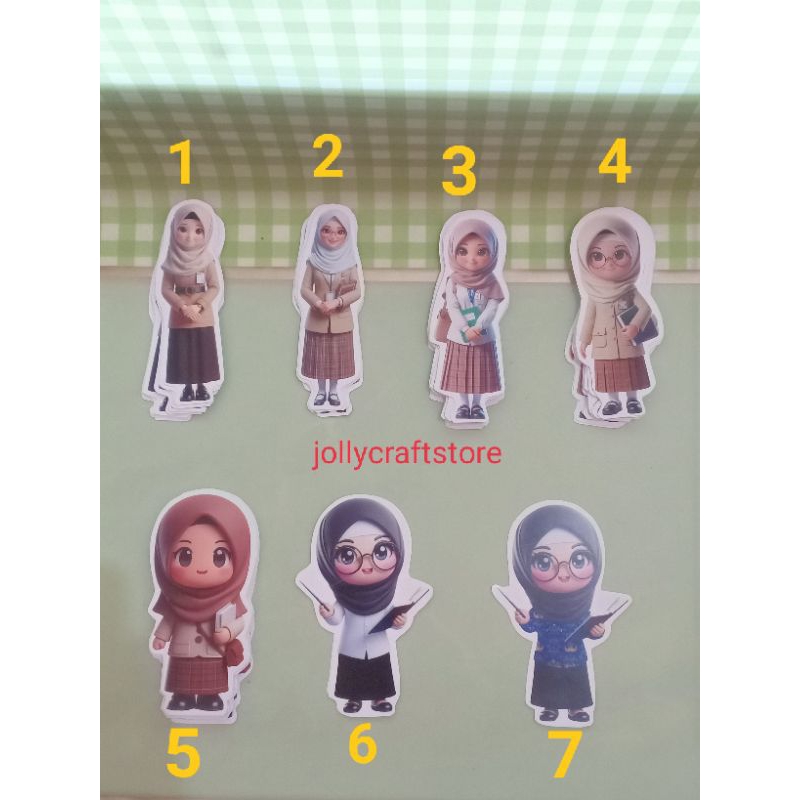 Jual Topper Guru Cewek Hijab Topper Buket | Shopee Indonesia