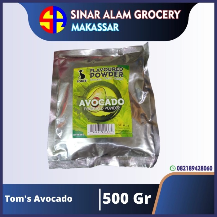Jual TOM'S Flavoured Powder 500gr - Avocado | Shopee Indonesia