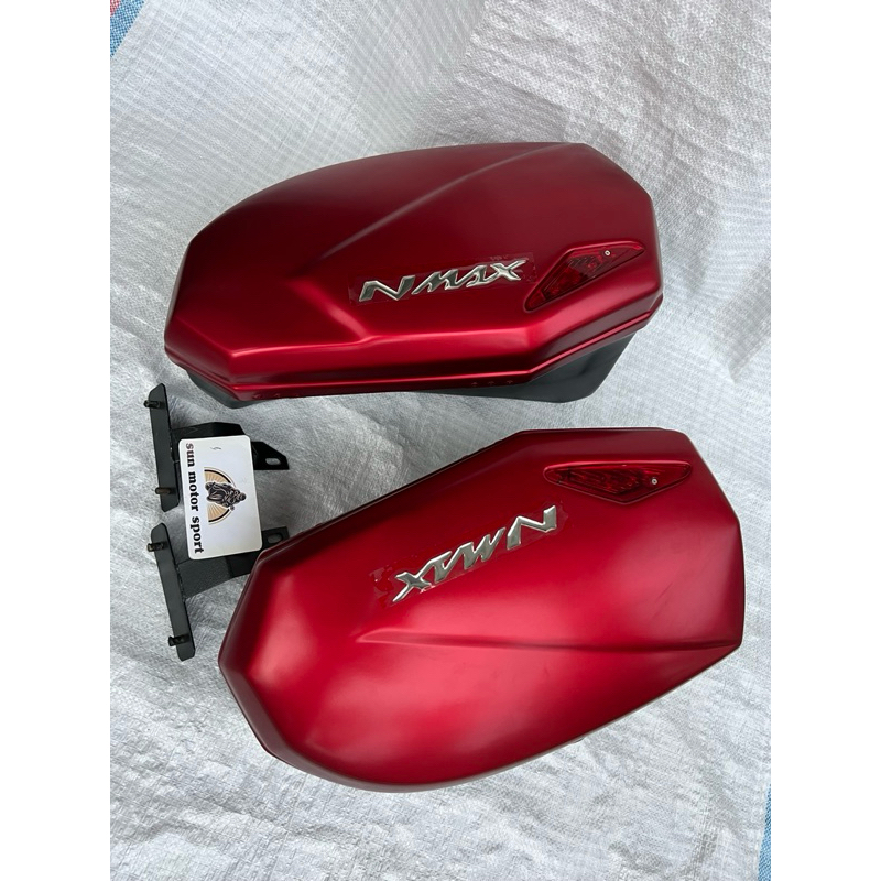 Jual Sidebox/box samping yamaha Nmax bahan plastik plus lampu sen ...
