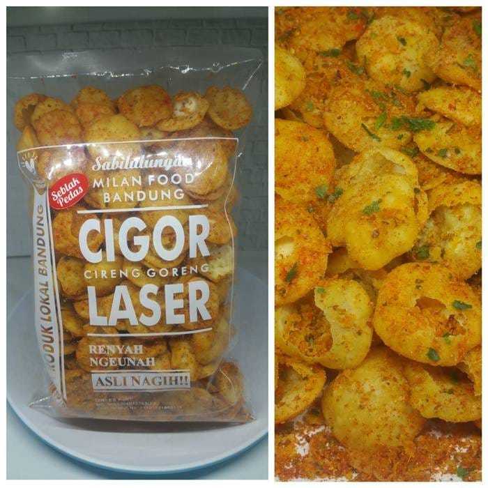 Jual MILAN FOOD Cigor Laser Cireng Pedas Basreng Makanan Ringan ...