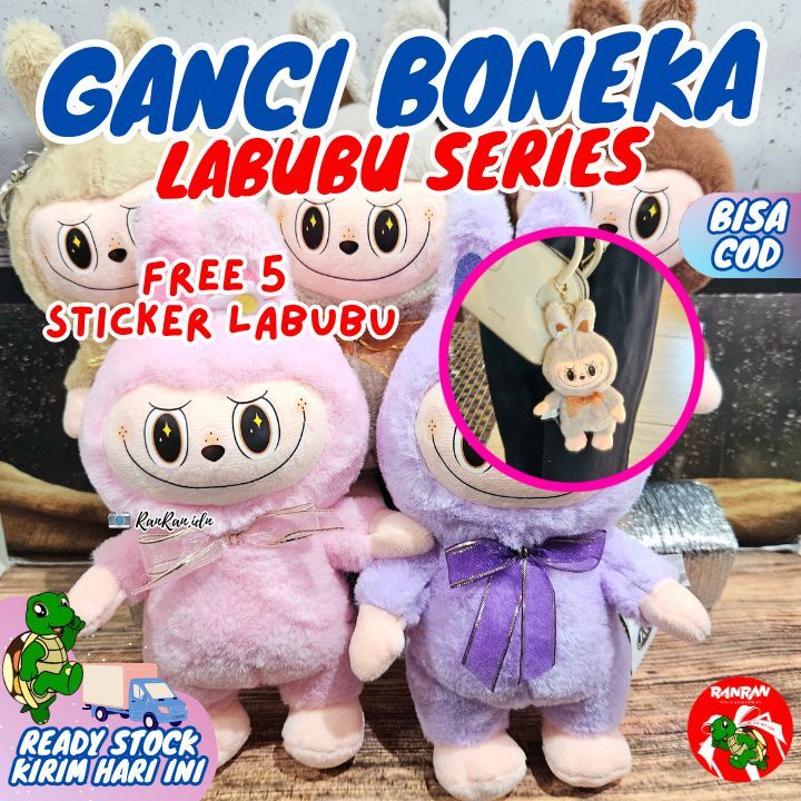 Jual Ganci Boneka Labubu/ Gantungan Boneka Labubu/ Boneka Labubu Viral ...