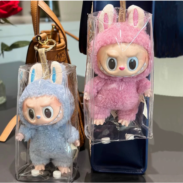 Jual Labubu - upset duck - baby tree -cry baby ppg- pouch transparan ...