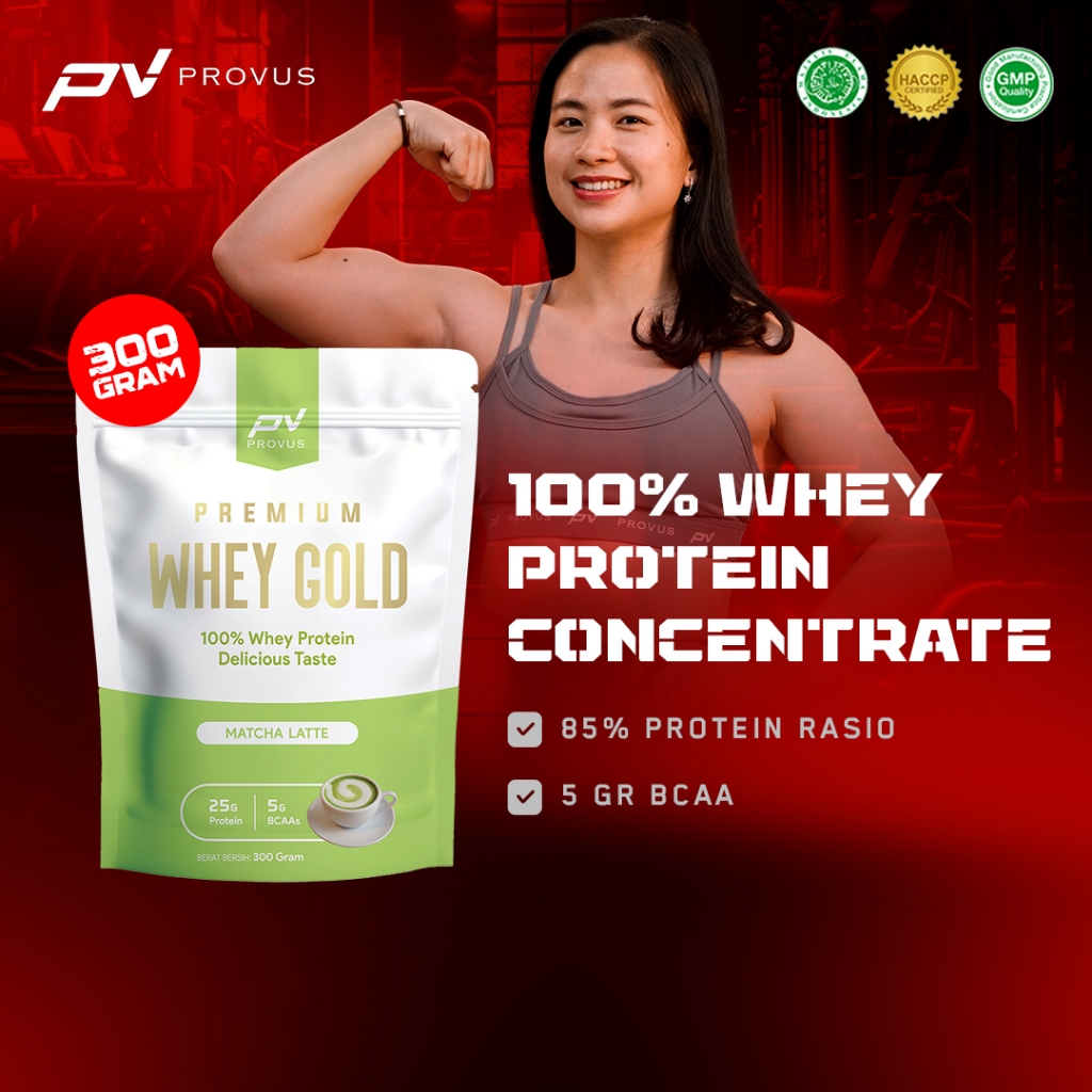Jual Provus Premium Whey Gold 300gr - Whey Protein Concentrate | Shopee ...
