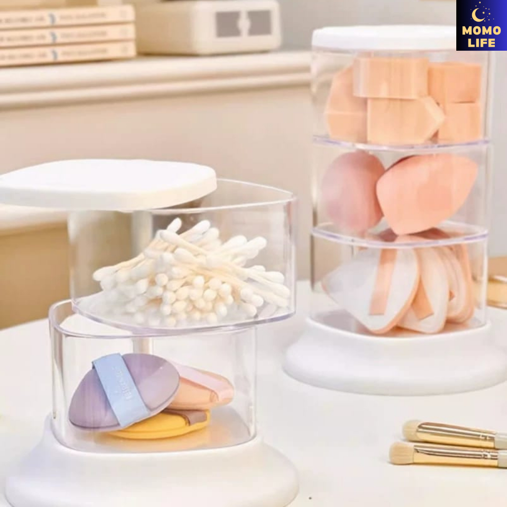 Jual Momo Life Storage Rack Rak Penyimpanan Peralatan Make Up Tempat ...