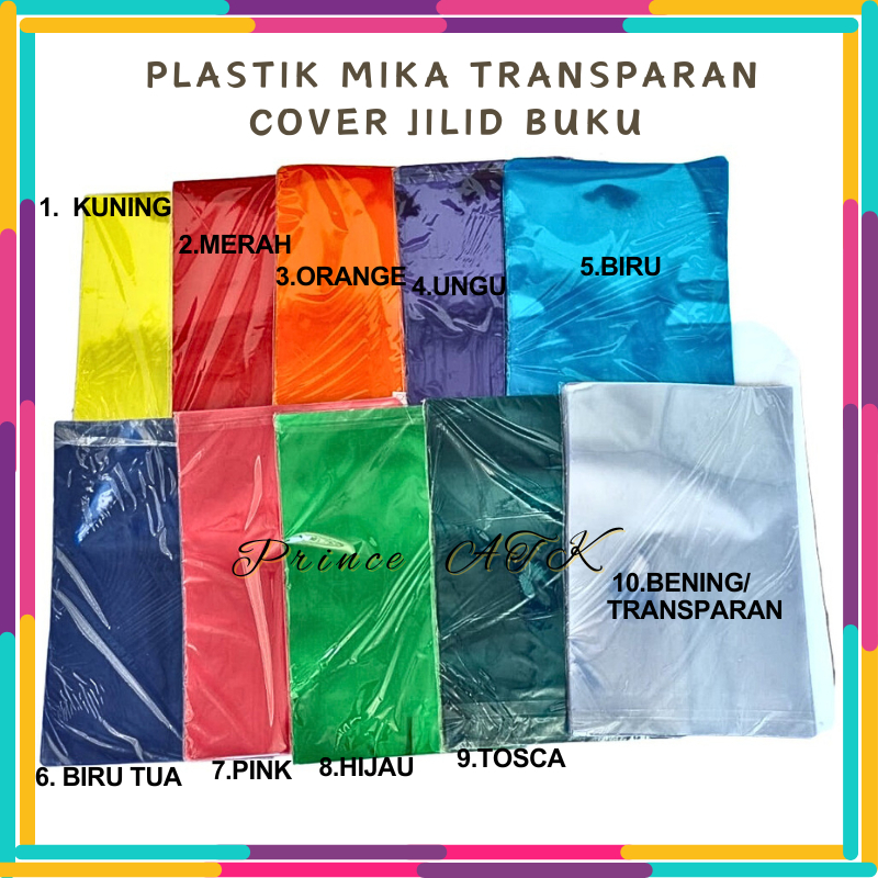 Jual [5 pcs] Plastik Mika Untuk Cover Jilid Buku Ukuran Folio | Shopee Indonesia