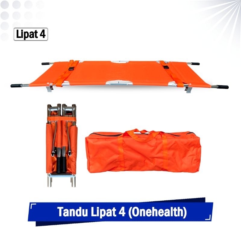 Jual Tandu Lipat 4 Portable OneHealth Folding Stretcher OH-D11 UKS ...