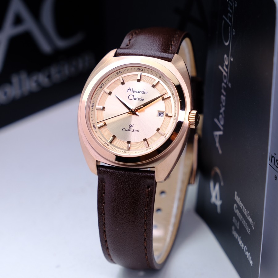 Jual ORIGINAL Jam Tangan Pria/Wanita Alexandre Christie AC 8702 / AC8702 / Garansi 1 Tahun ...