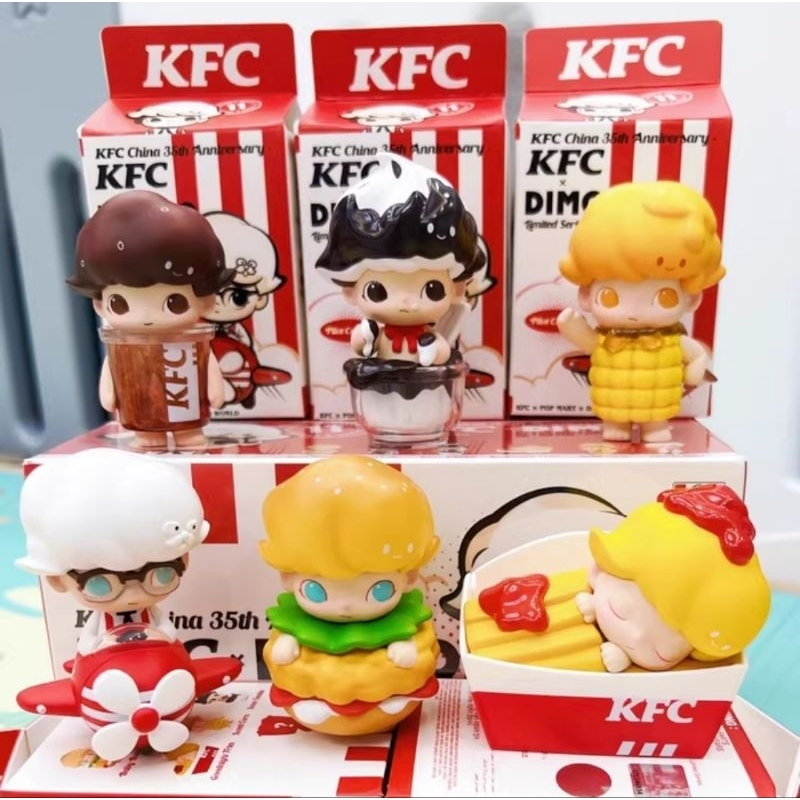 Jual [PO PRE-ORDER] SELECTED FIGURE BLIND BOX DIMOO KFC CHINA 35TH ...