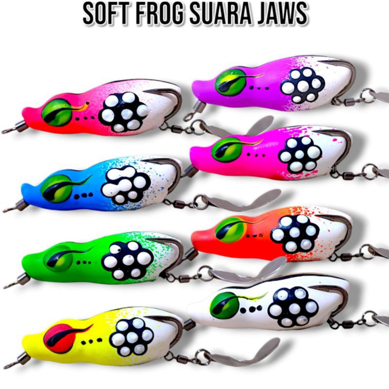 Jual SOFT FRONG SUARA RASA JAWS ONECAST LURE UKURAN 5CM BERAT 6GRM HOOK1/0 UMPAN KESTING ...