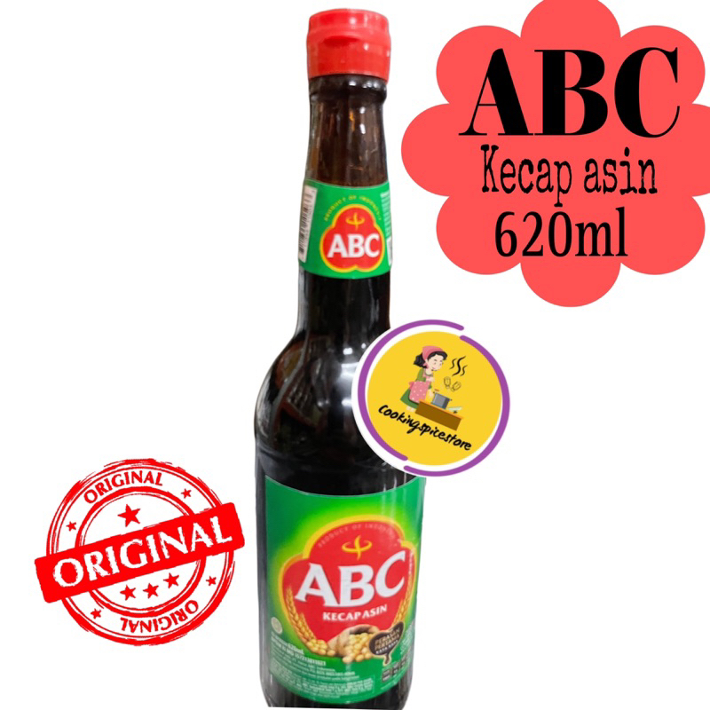 Jual ABC Kecap Asin / Kecap Asin Botol / Kecap Kedelai Asin / 620ml ...