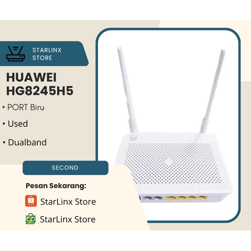 Jual Modem | Router Huawei HG8245H5 Port Biru | Shopee Indonesia