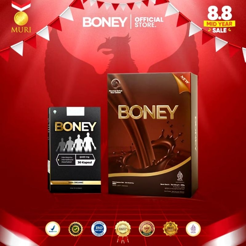 Jual Boney Kapsul Dan Susu Boney - Suplemen Penambah Tinggi Badan ...
