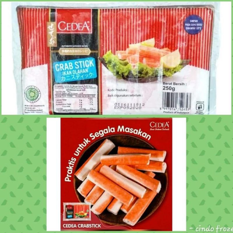 Jual Cedea crab stick 250 gram | Shopee Indonesia