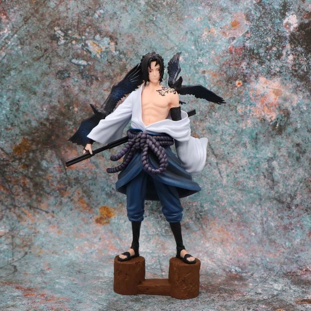 Jual action figure uchiha sasuke crow curse seal standing | Shopee ...