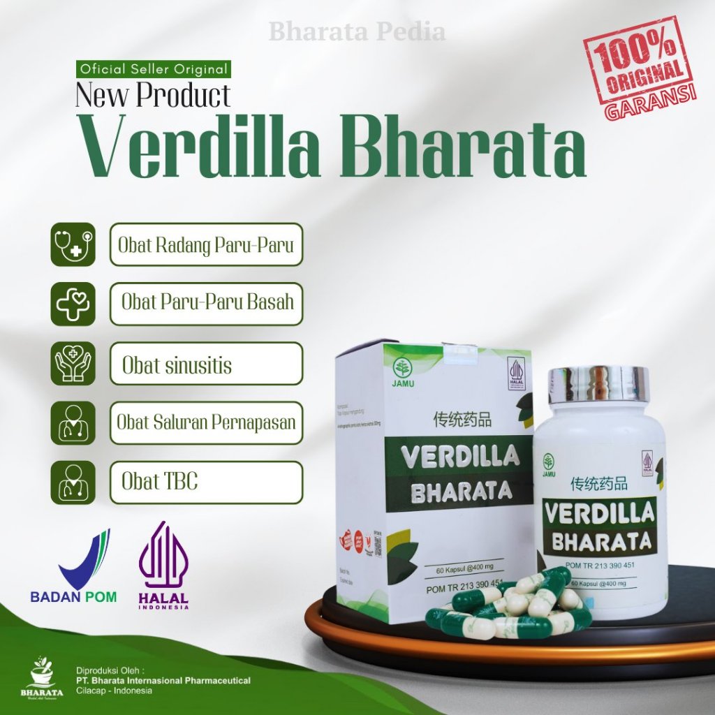 Jual Verdilla Bharata - Obat Paru Paru Tbc Asma Paling Ampuh Kemasan ...