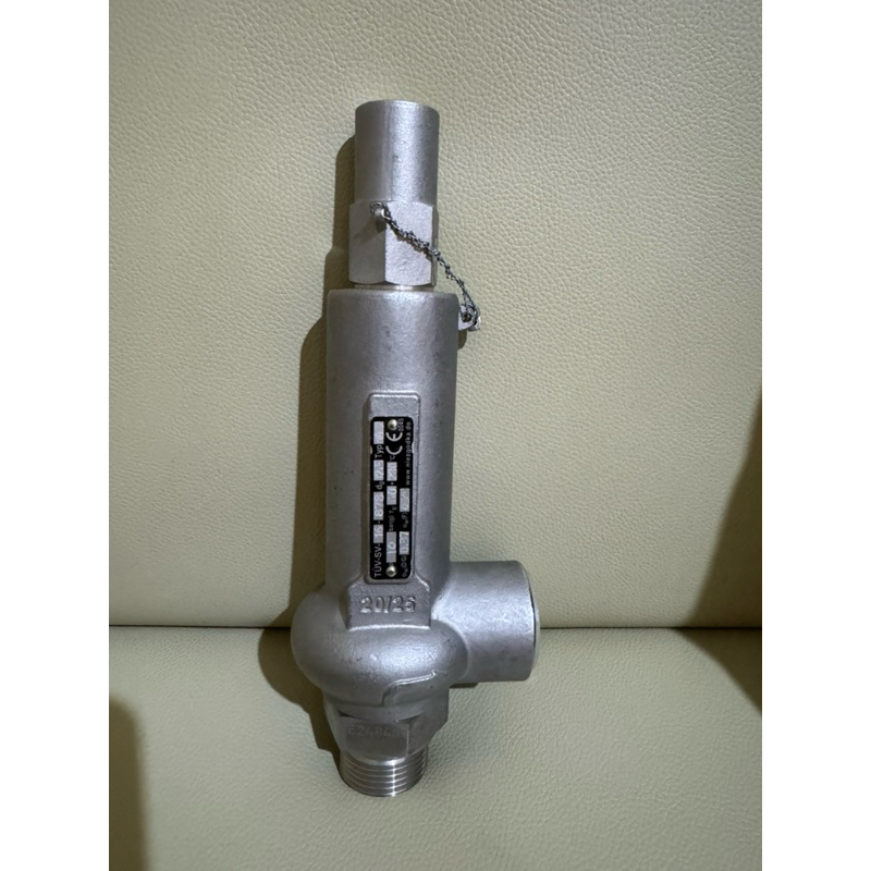 Jual Safety Valve 1” Inch Drat DN25 Stainless Steel 304 / PSV 10Bar ...
