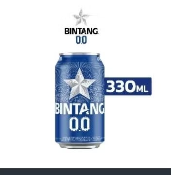 Jual Bintang zero minuman karbonasi 330ml isi 6pc | Shopee Indonesia