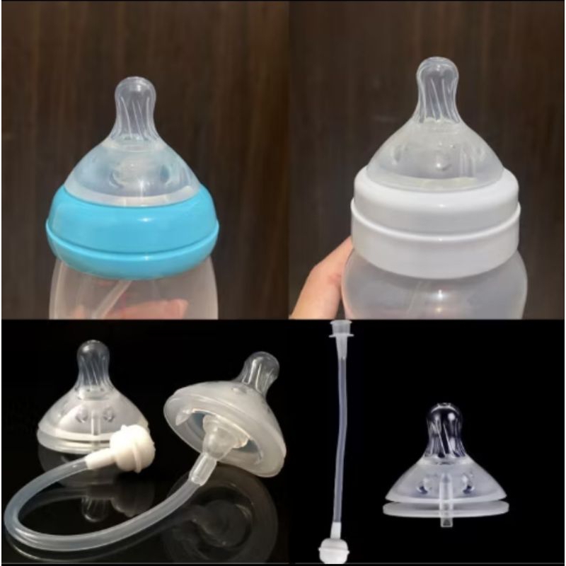 Jual BABYKURUK Sedotan Pengganti Dot Model Nipple Untuk Botol P!geon ...
