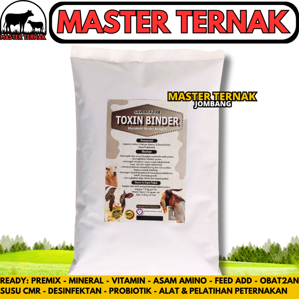 Jual SAVEMIX TOXIN BINDER 1 KG - Toxin Binder Pakan - Mencegah ...
