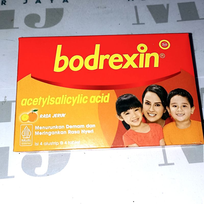 Jual Bodrexin Tablet Obat Demam Anak Rasa Jeruk 1 Box 4 Strip PAK KECIL ...