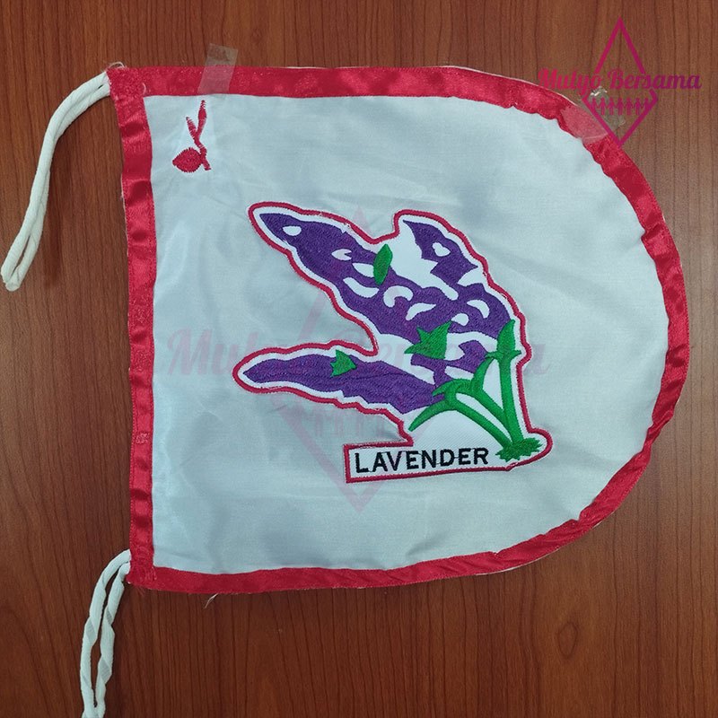 Jual Bendera Pramuka Lavender - Bendera Regu Pramuka Bunga Lavender ...