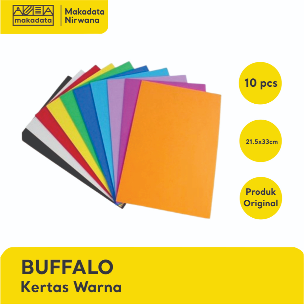 Jual BUFALO KERTAS FOLIO F4 (10 LEMBAR) | Shopee Indonesia