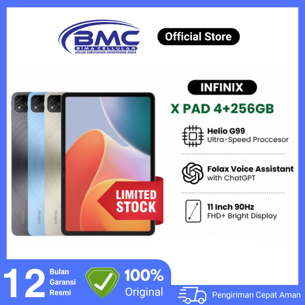 Jual Infinix X Pad 4/256GB Garansi Resmi | Shopee Indonesia