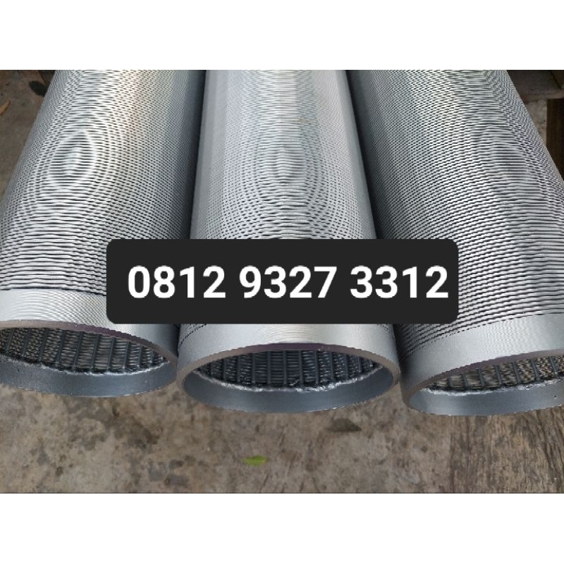 Jual Pipa Saringan Screen Low Carbon 4" Slot 1mm | Shopee Indonesia