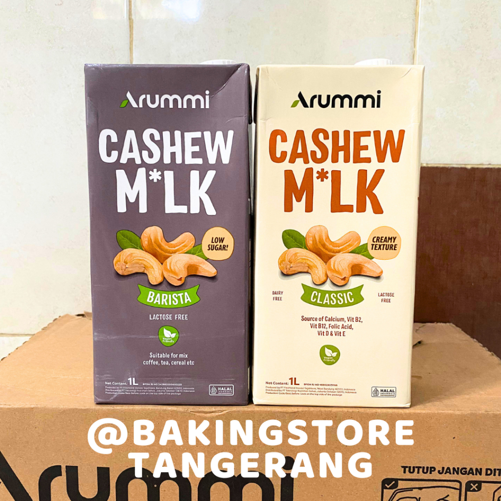Jual Arummi Cashew Milk Drink 1 Liter | Minuman Susu Kacang Mede 1 L ...