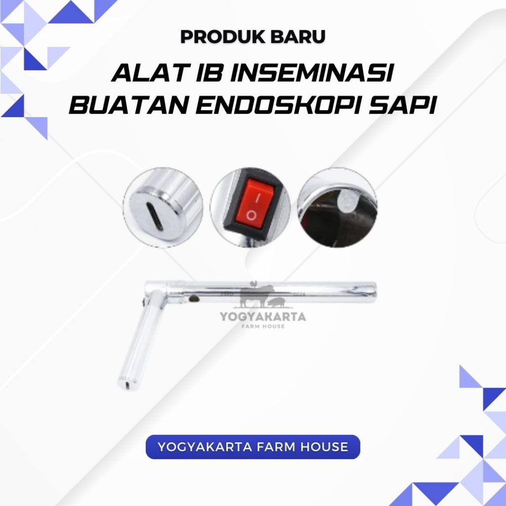 Jual Endoscope Speculum Sapi Inseminasi Buatan IB Vaginoscope Sapi ...
